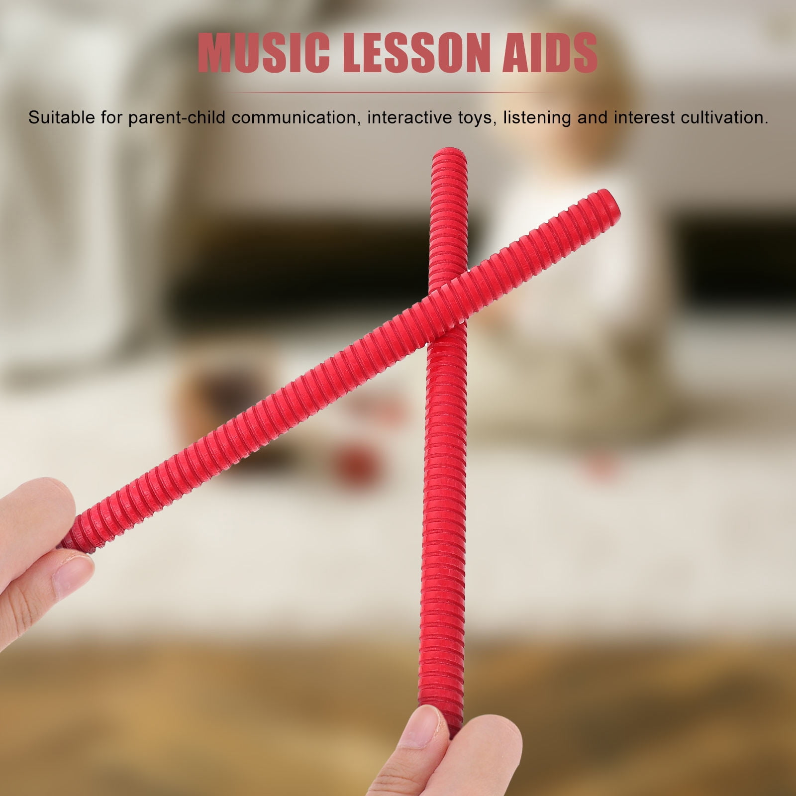 SILENRADAWN Rhythm Stick Kids Music Instruments Educational Tool for ...