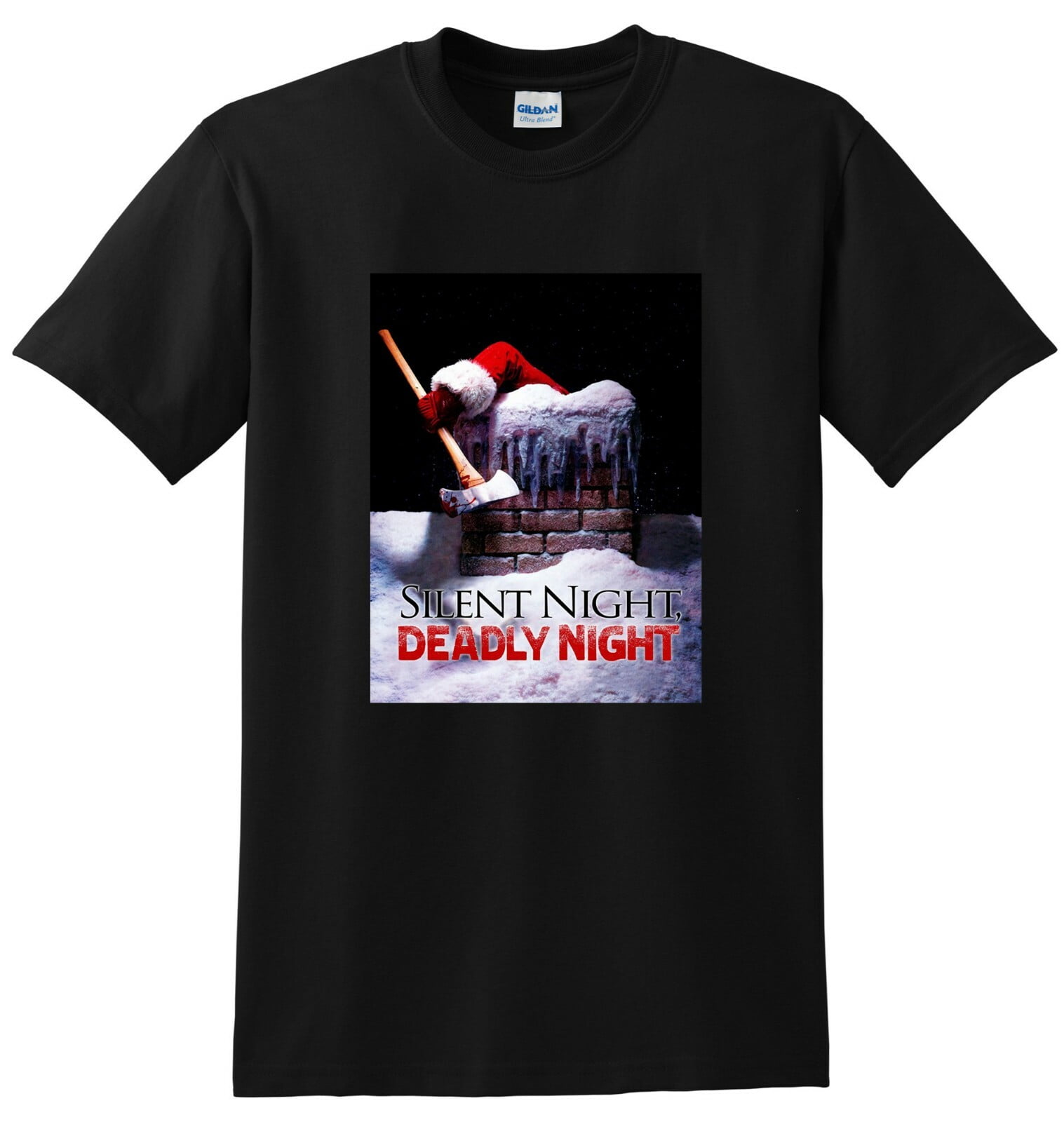 SILENT NIGHT DEADLY NIGHT T SHIRT 4k bluray dvd cover SMALL MEDIUM LARGE XL - Walmart.com