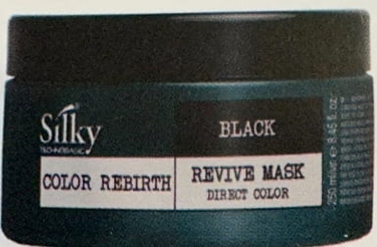 SILKY COLOR REBIRTH *REVIVE MASK* Direct Color 250ml/8.45oz -BLACK ...