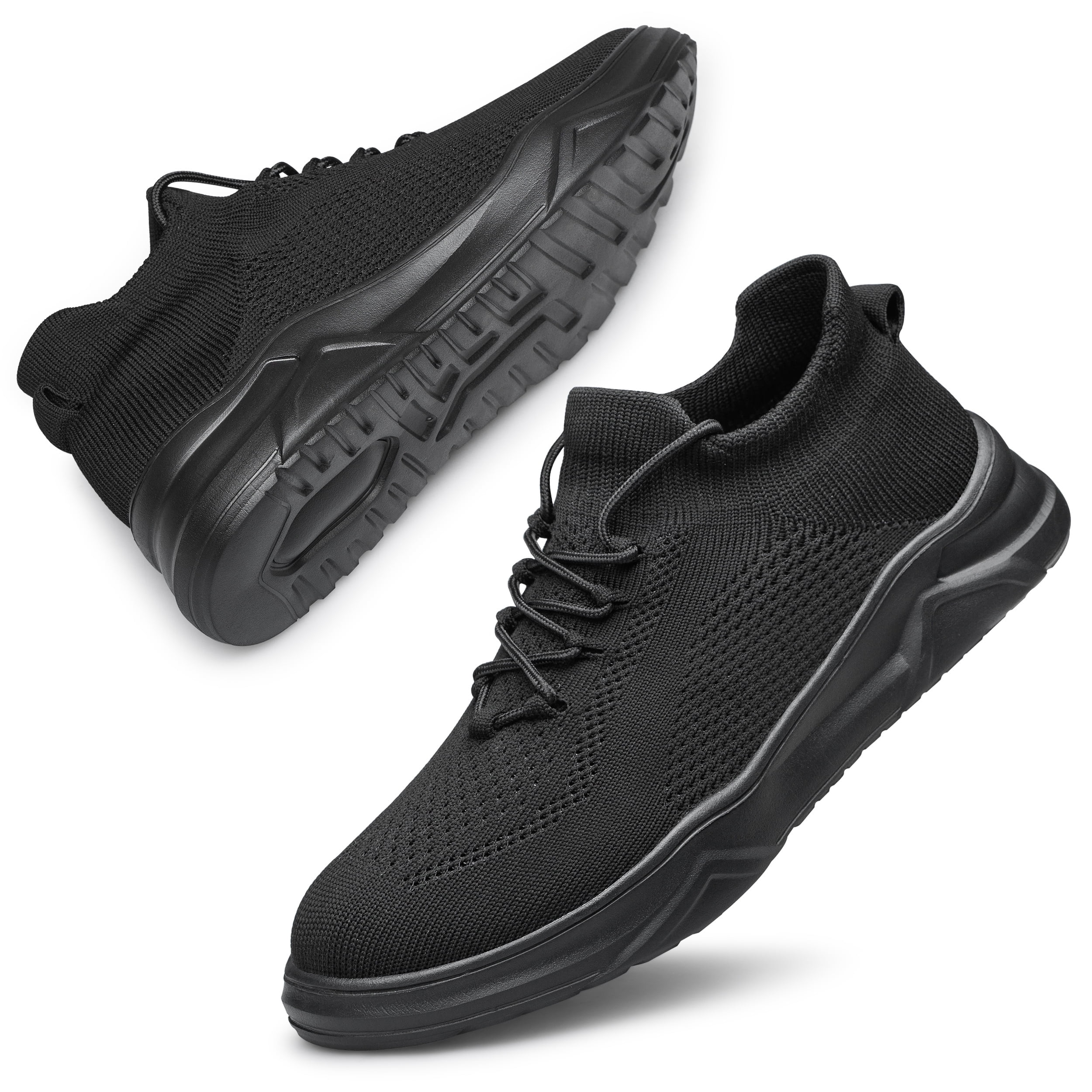 SILLENORTH Men's Extra Wide, Long Distance Athletic Shoes, Breathable ...