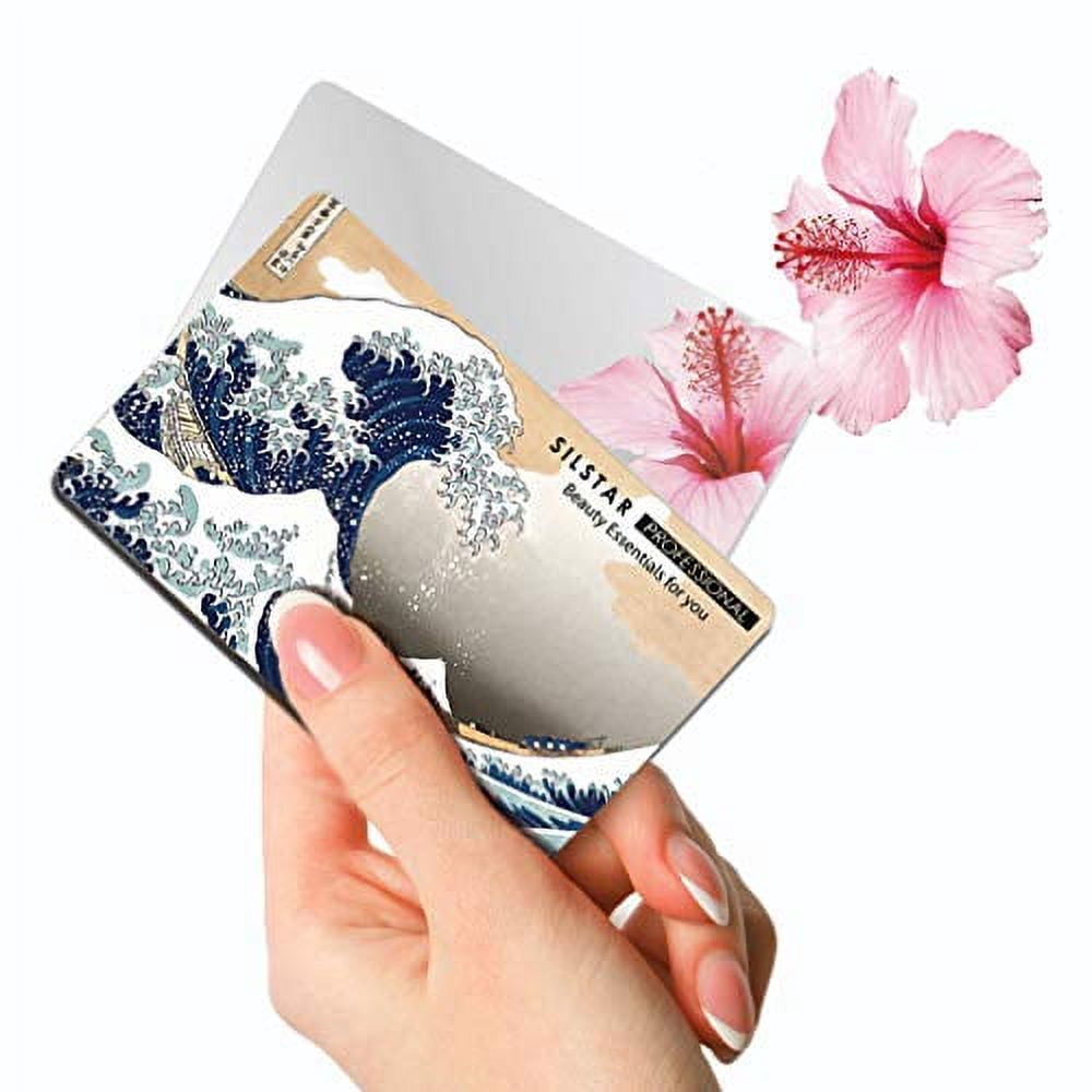 SILSTAR PROFESSIONAL Compact Card Mirror,Unbreakable Acrylic Makeup ...