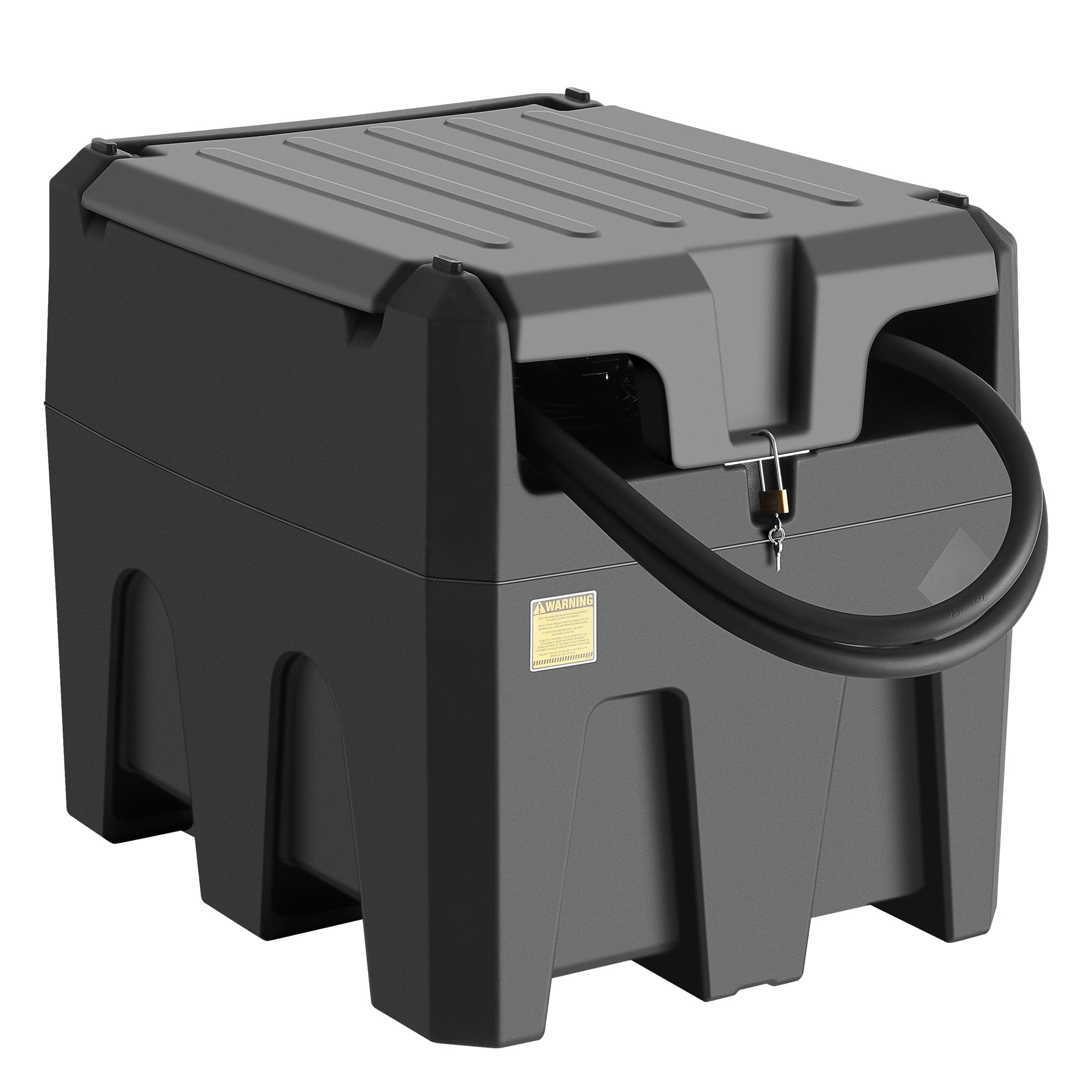 SILVEL 78 Gallon Portable Diesel Tank with 12V Transfer Pump, PE ...