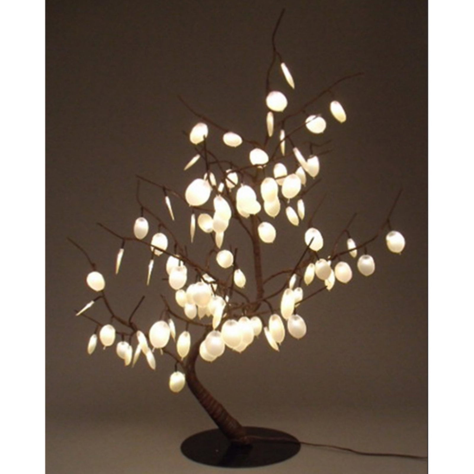 Free Shipping! SILVER DOLLAR BONSAI TREE - 96 LED - Walmart.com