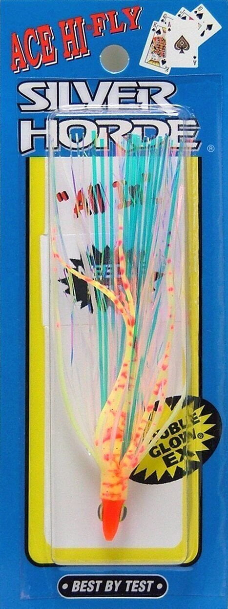 SILVER HORDE Needlefish Fly Flame/Spttr Back Ace Hi Fly, Flame ...