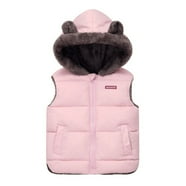 KYAIGUO Kids Toddler Puffer Down Vest for Girls Boys Winter Sleeveless Thicken Outwears Fall ...