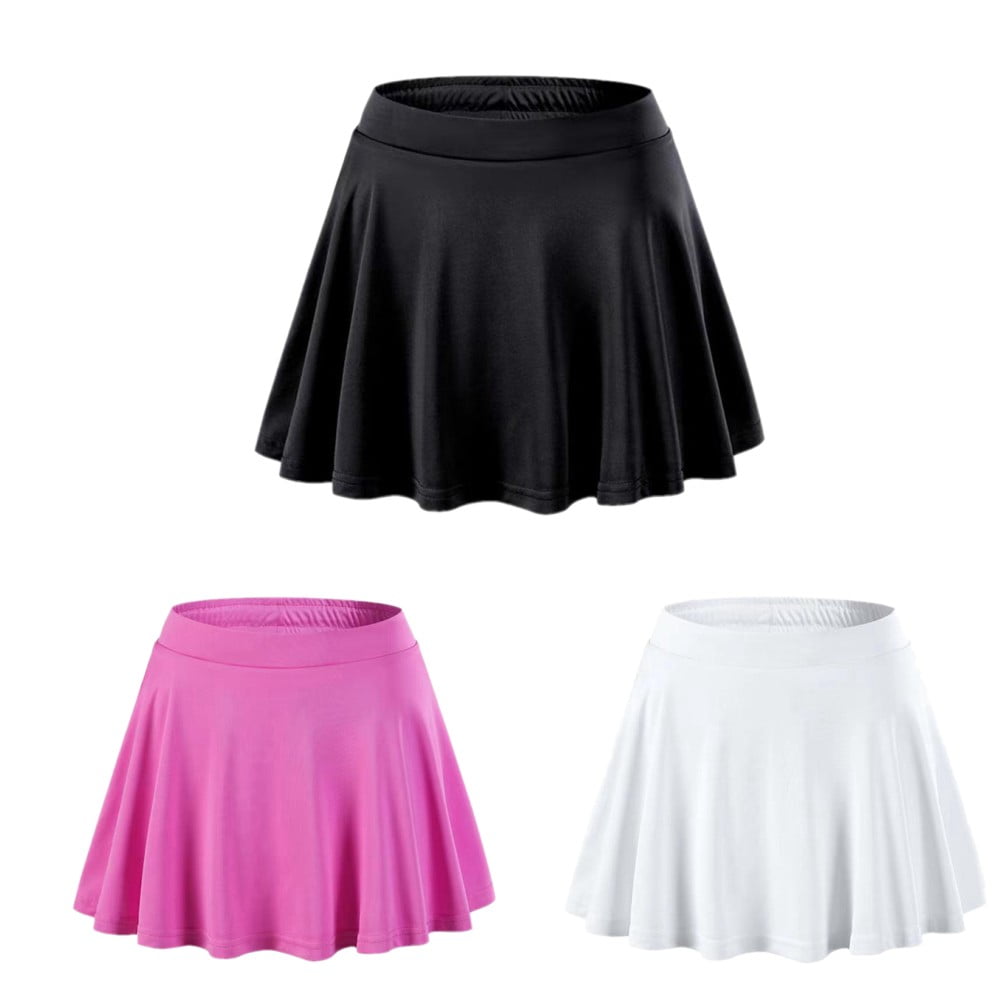 SILVERCELL 3-16Y Teens Girls Casual Mini Skirts with Liner, Kids ...