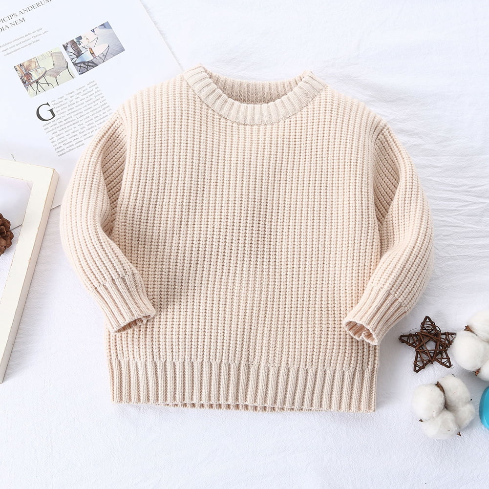 SILVERCELL 3M-6T Toddler Baby Girls Boys Fall Winter Knit Sweater, Kids ...