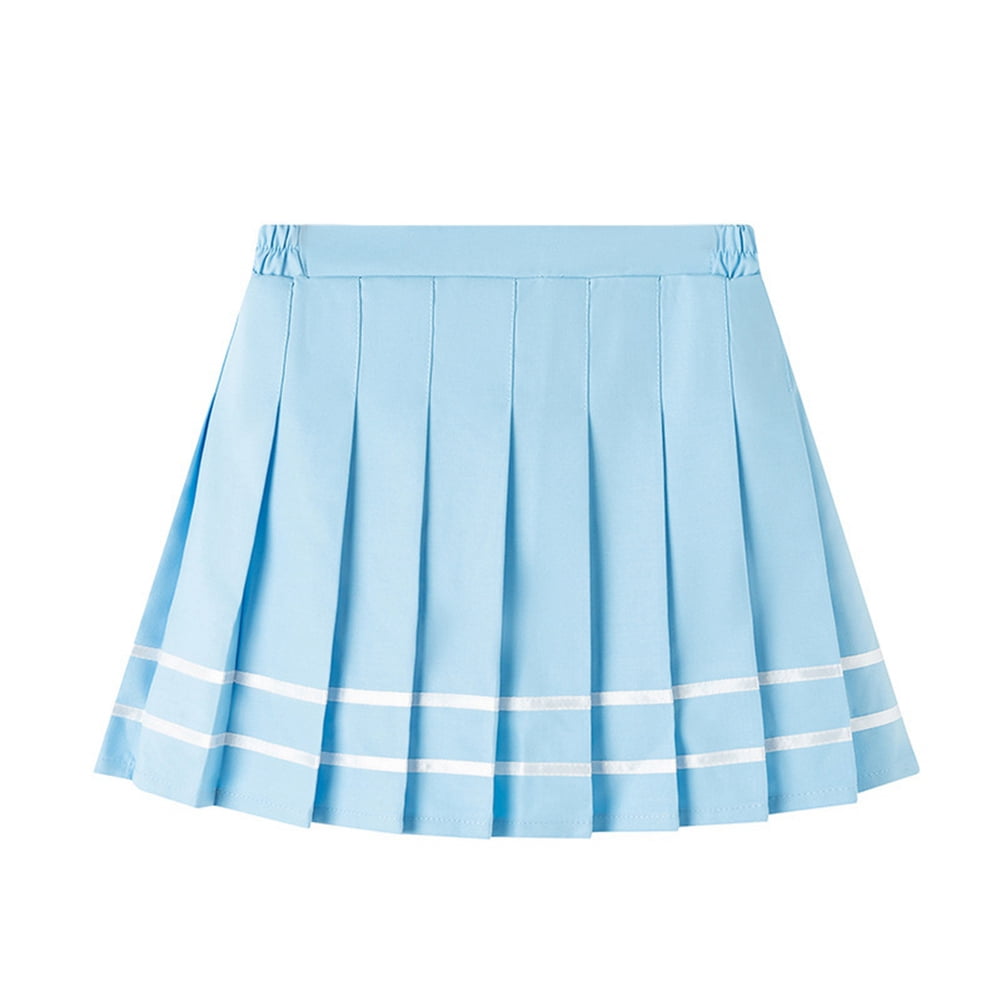 SILVERCELL 4-14T Girls Pleated Mini Skirts With Lining Shorts, Teens ...