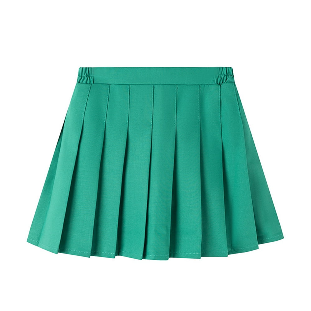 SILVERCELL 4-14T Girls Pleated Mini Skirts With Lining Shorts, Teens ...