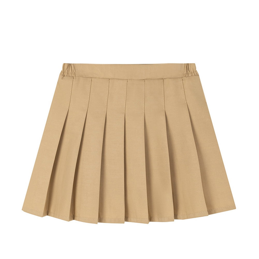 SILVERCELL 4-14T Girls Pleated Mini Skirts With Lining Shorts, Teens ...