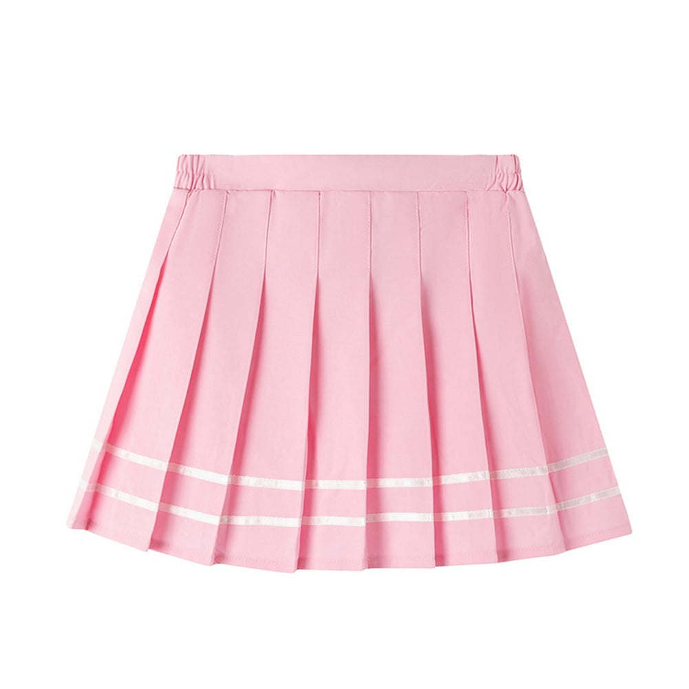 SILVERCELL 4-14T Girls Pleated Mini Skirts With Lining Shorts, Teens ...