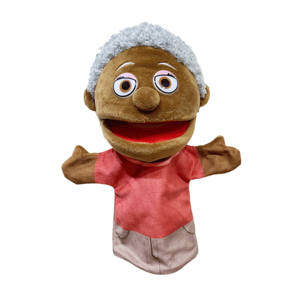 SILVERCELL 6 Pieces Hand Puppet Set 11.8 Inch Family Members Puppets ...