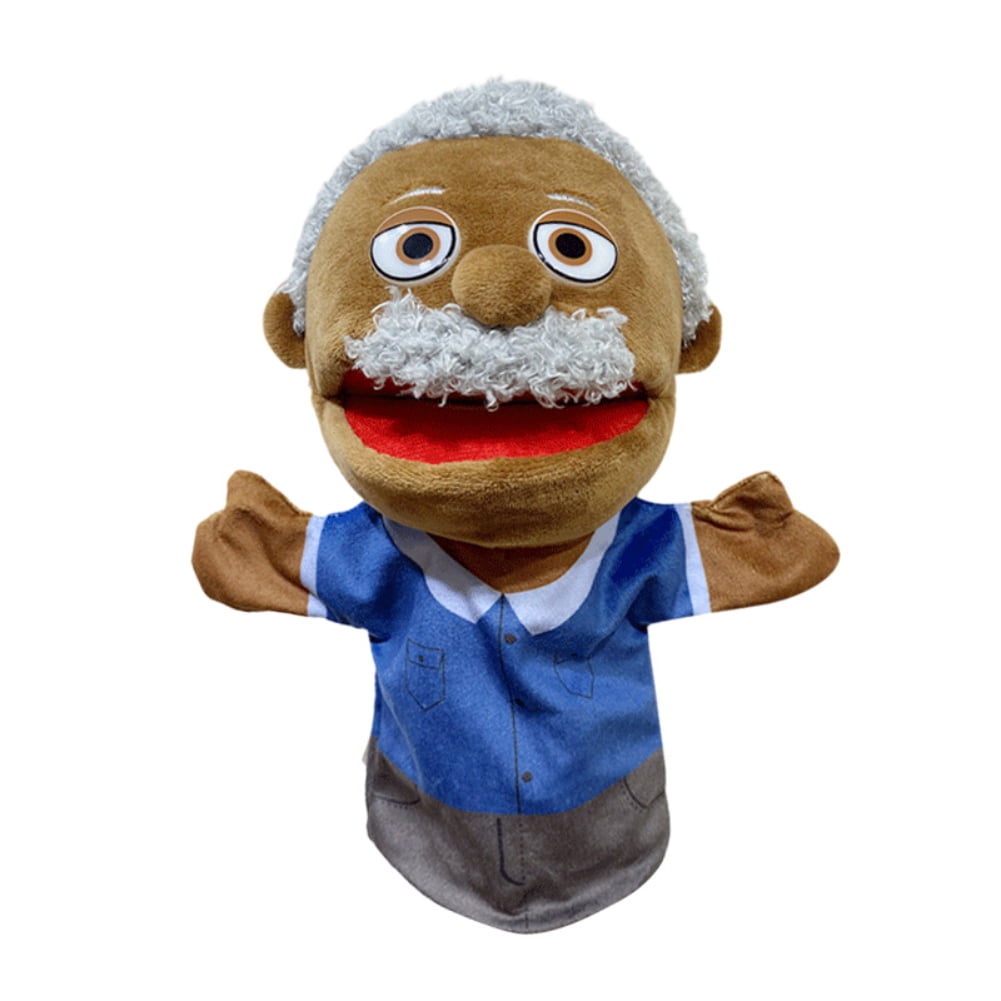 SILVERCELL 6 Pieces Hand Puppet Set 11.8 Inch Family Members Puppets ...