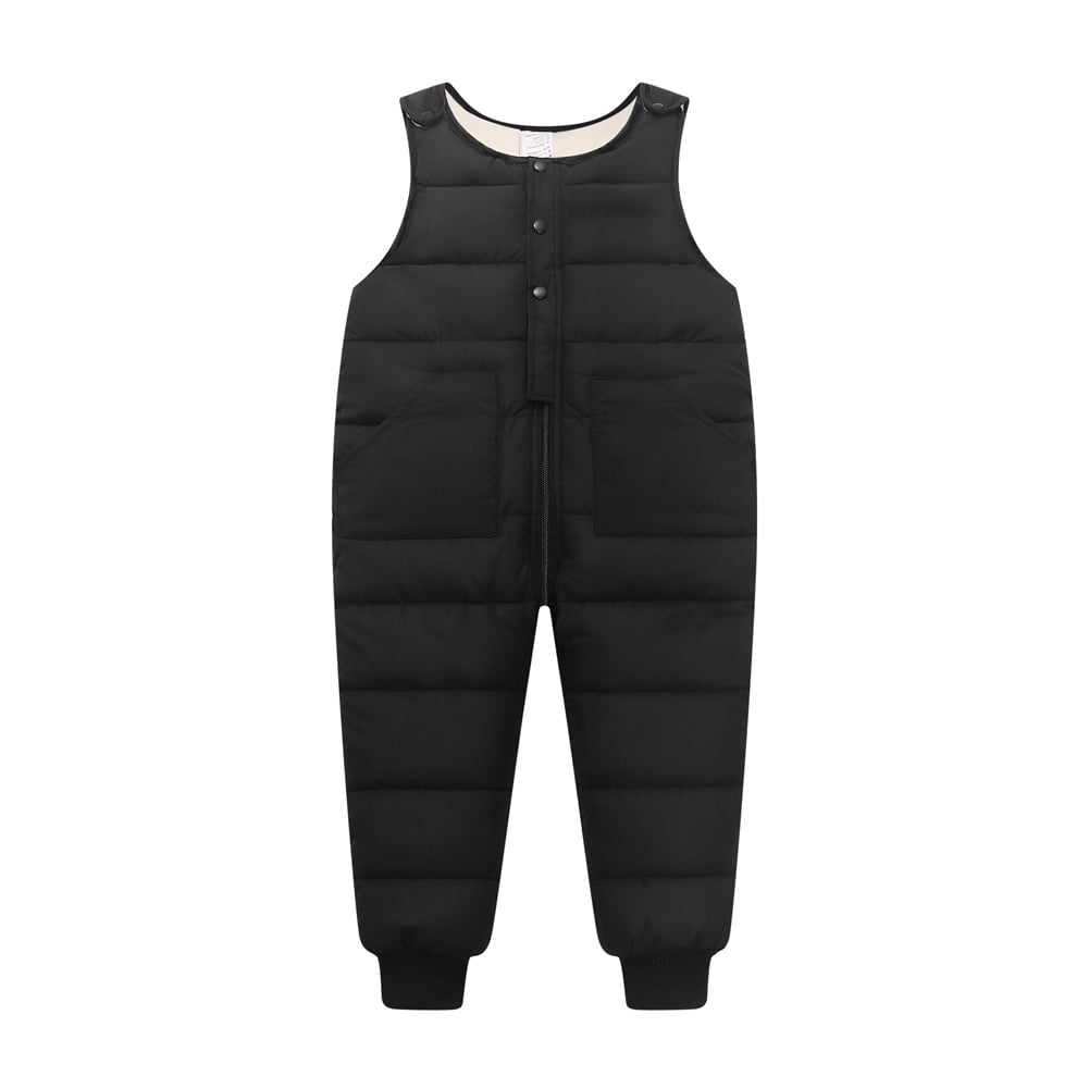 SILVERCELL Baby Boys Girls Winter Down Snow Pants Overalls Snowsuit, 6M ...