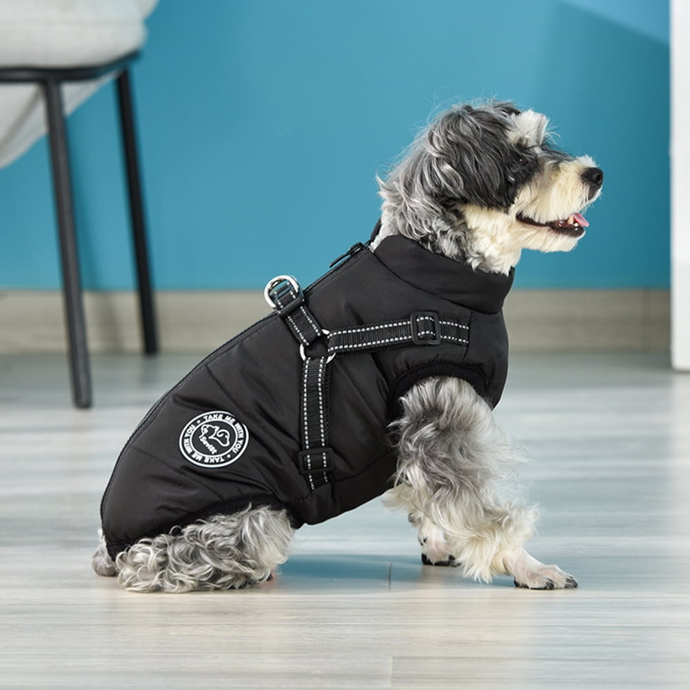 SILVERCELL Dogs Waterproof Warm Coat Vests Adjustable Reflective ...