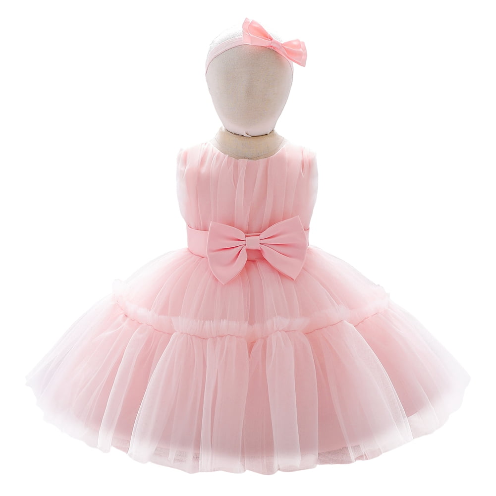 SILVERCELL Infant Girls Lace Tulle Bowknot Christmas Princess Dress ...