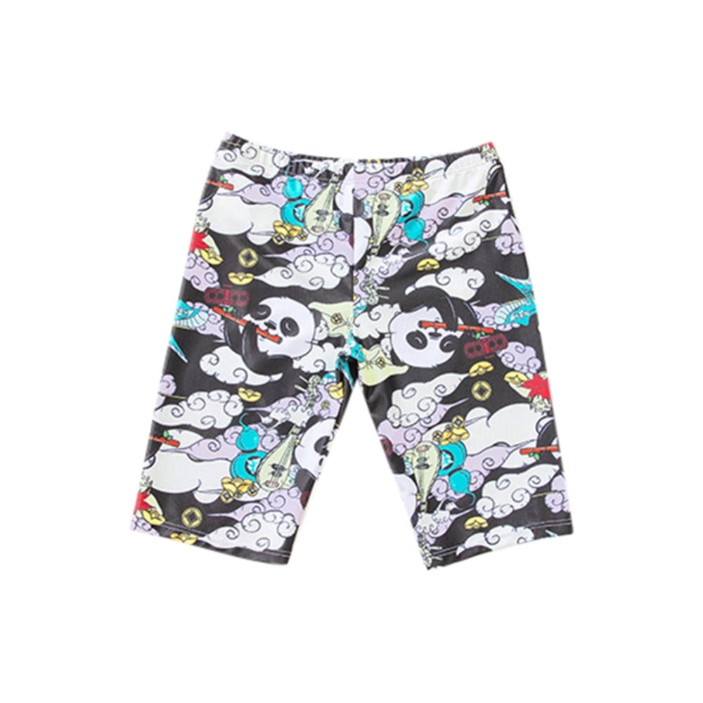 SILVERCELL Kids Boys Summer Swim Jammers，Children Boy Compression ...