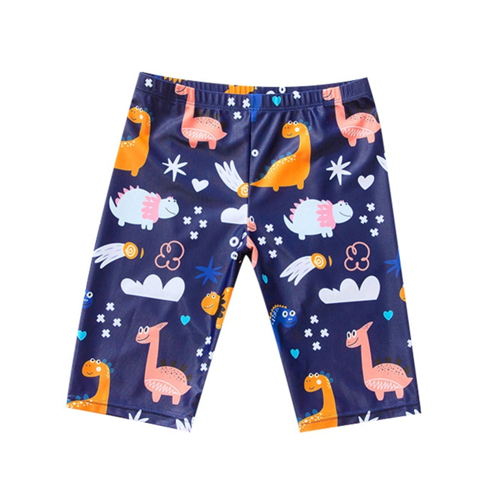 SILVERCELL Kids Boys Summer Swim Jammers，Children Boy Compression ...