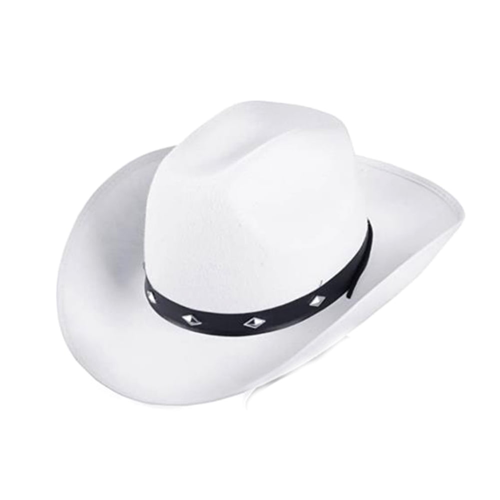 SILVERCELL Studded Cowboy Hat Cowboy Costume Decorations Western Dress ...
