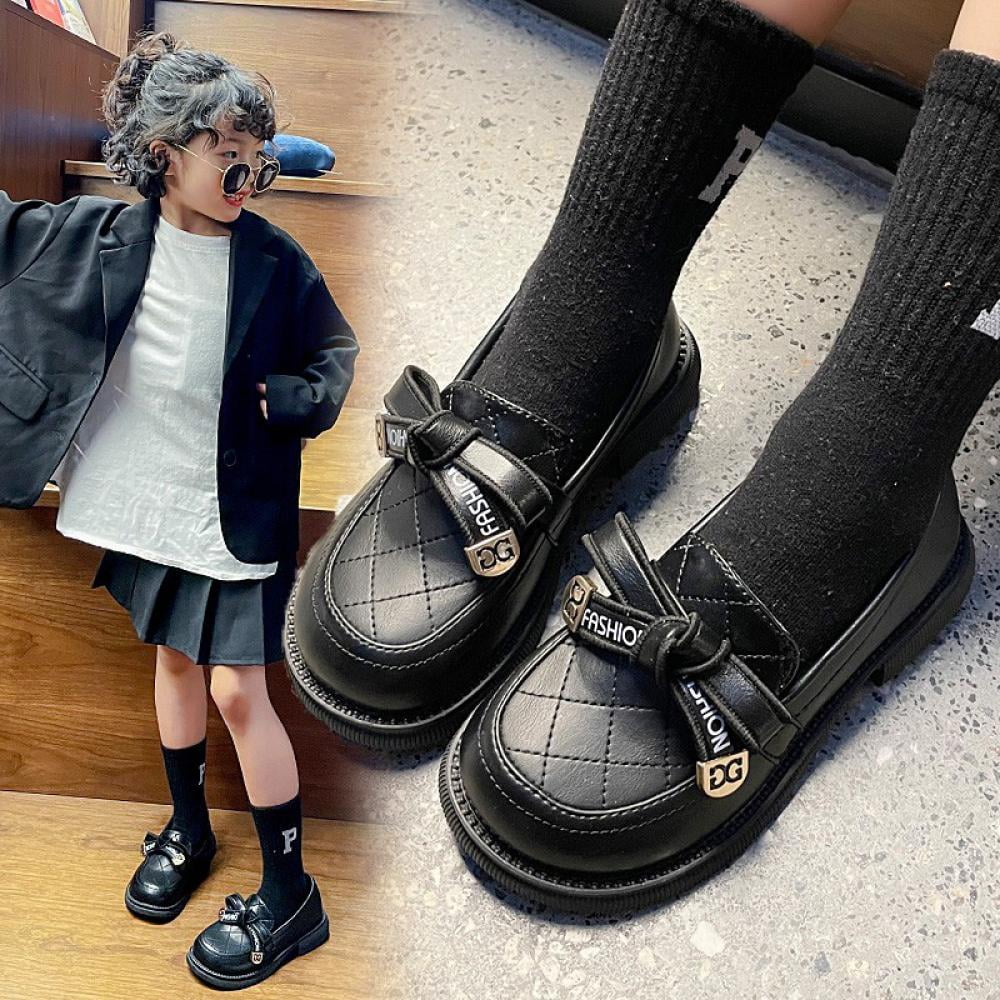 SILVERCELL Toddler Little Girl Mary Jane Dress Shoes - Ballet Flats for ...