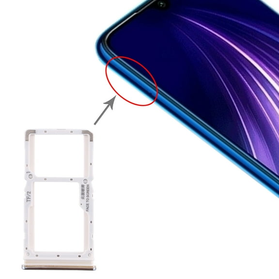 For Galaxy A20 A30 A50 SIM Card Tray + SIM Card Tray + Micro SD Card ...