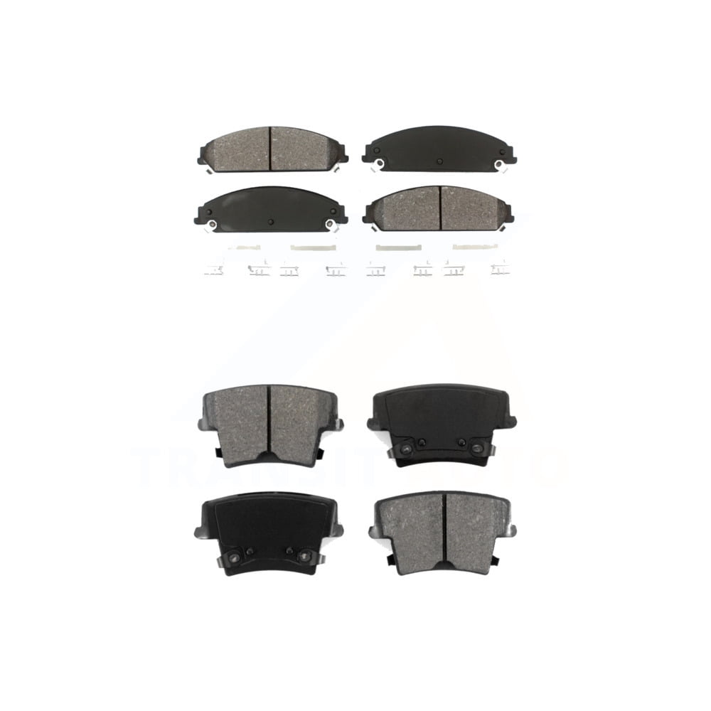 SIM Front Rear Semi-Metallic Brake Pads Kit for Car Dodge Chrysler 300 ...
