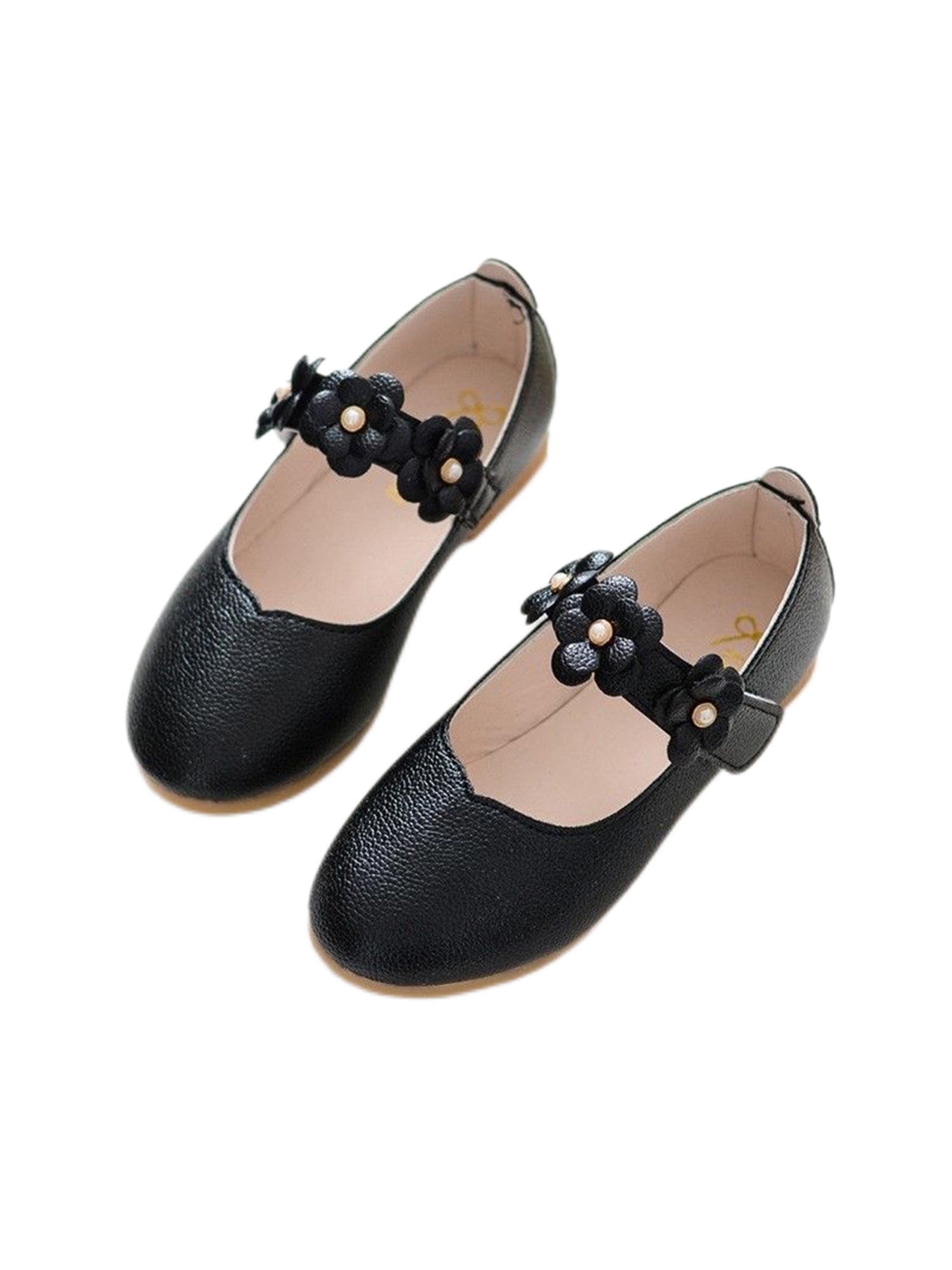 SIMANLAN Mary Jane Shoes for Girls Dress Shoes Leather Princess Shoes ...