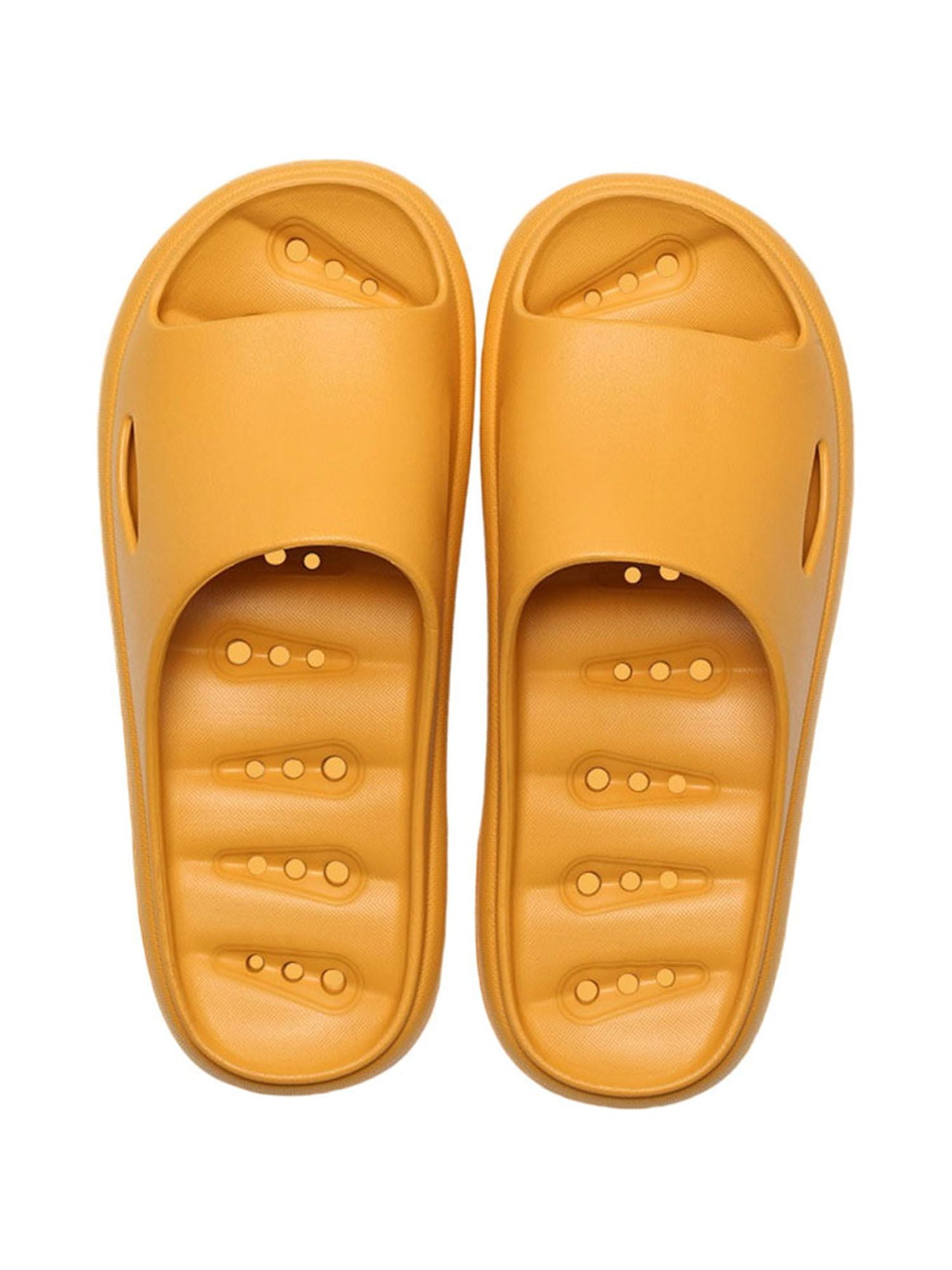 SIMANLAN Men Women Shower Slides Quick Drying Soft Bathroom Pool Shoes ...