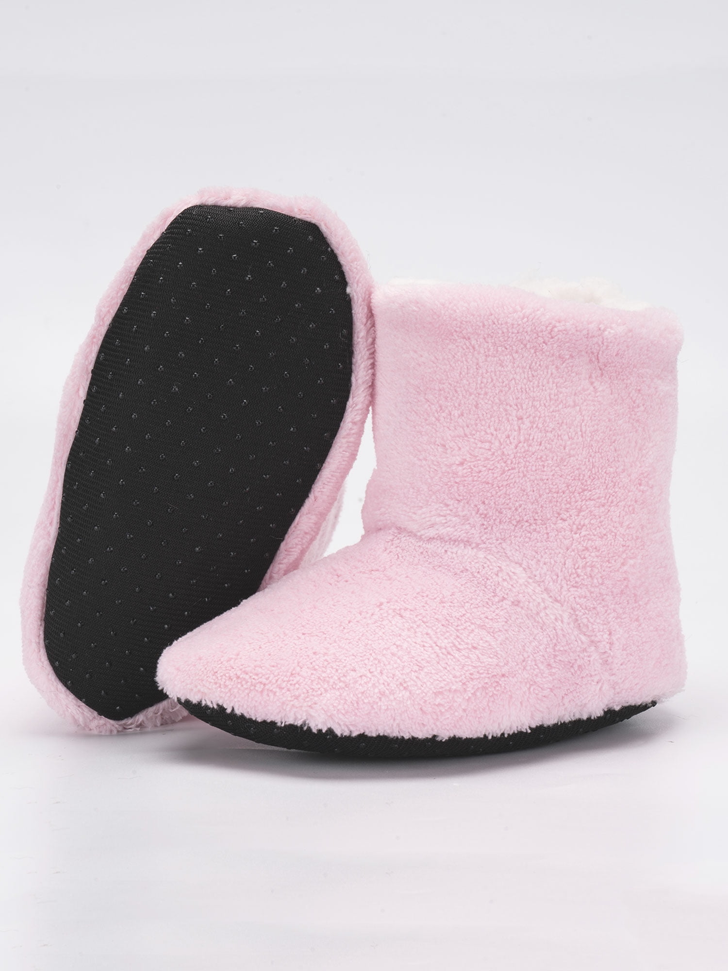 SIMANLAN Women Men Warm Slippers Unisex Plush Lined Winter Boots Kids ...