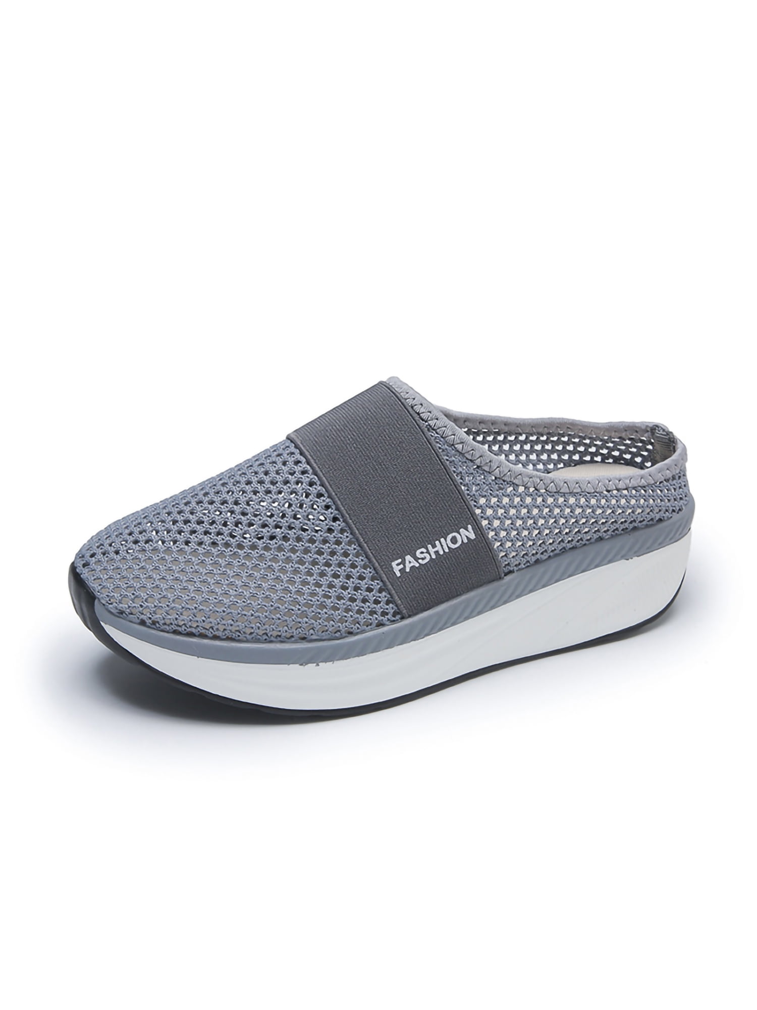 SIMANLAN Women's Comfort Round Toe Mules Driving Lightweight Flats ...