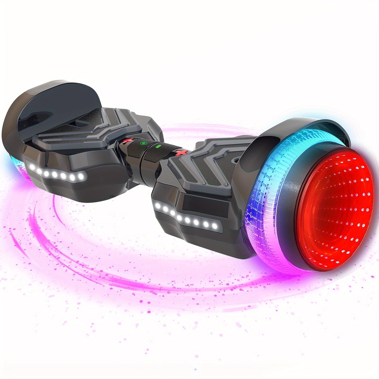 SIMATE Scooter for Kids ,Hoverboard with Colorful LED Light-Up Wheels ...