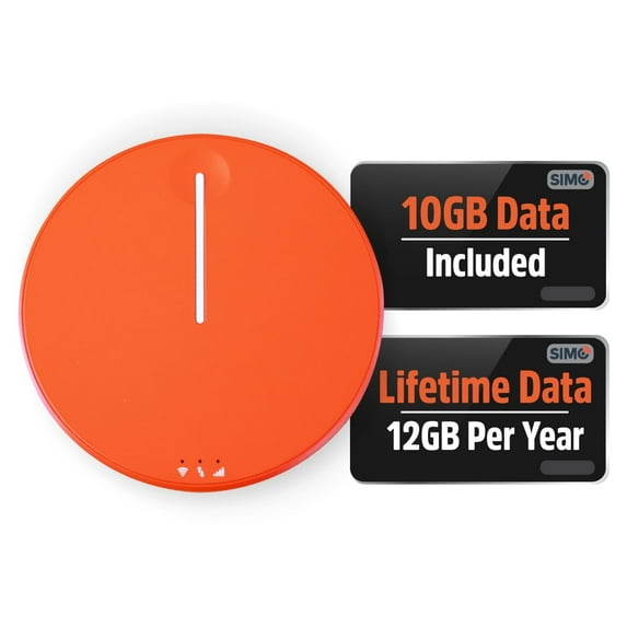 SIMO Solis Hero 4G LTE Hotspot | Includes Lifetime Data - 12GB Year for Life | Access Multiple ...