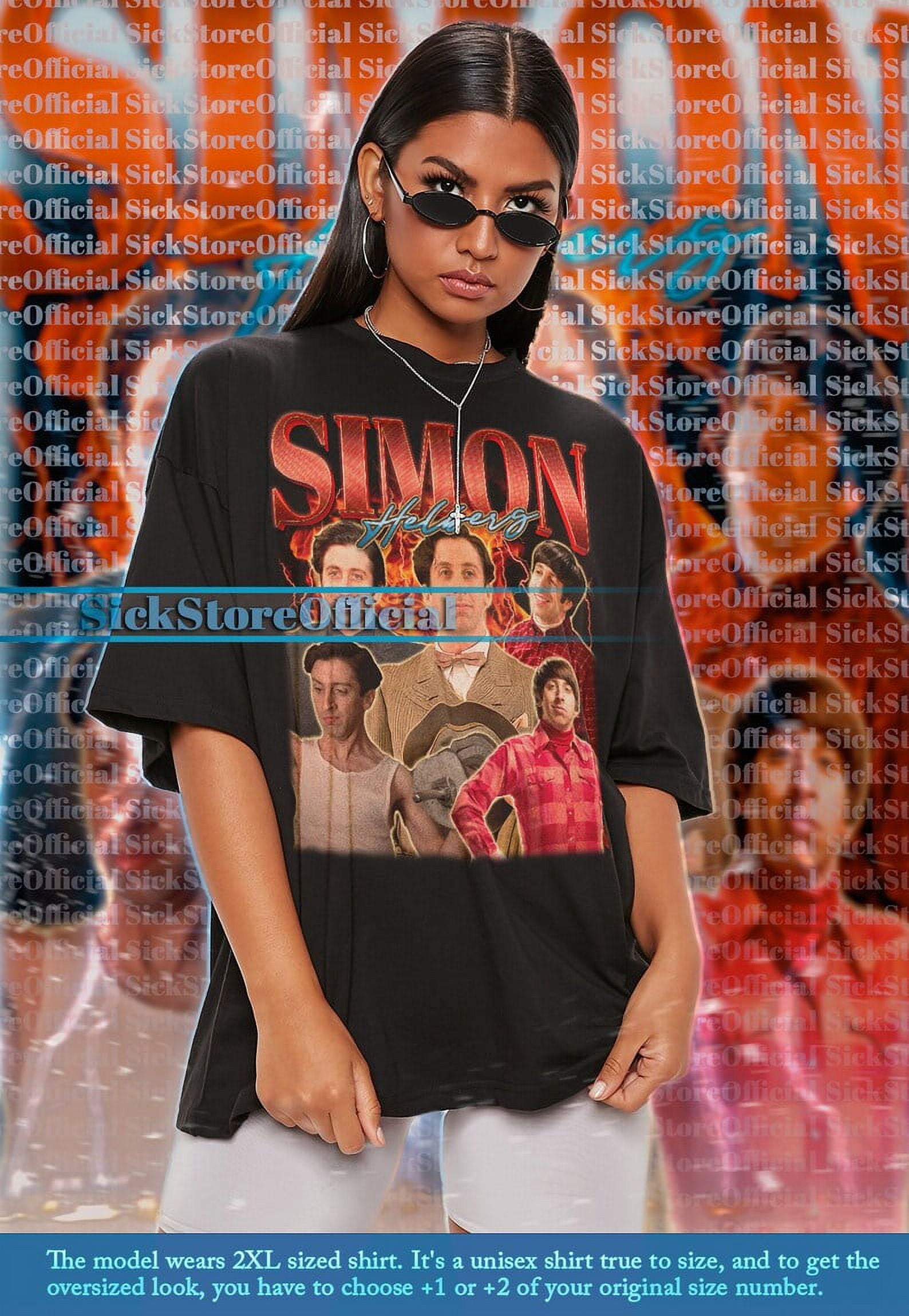 SIMON HELBERG Vintage Shirt, Simon Helberg Homage Tshirt, Simon Helberg Fan Tees, Simon Helberg ...