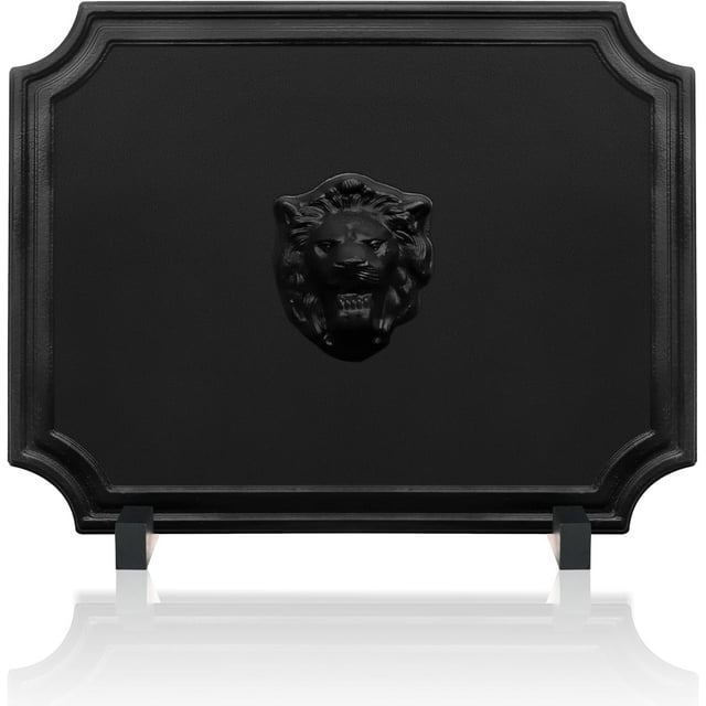 SIMOND STORE - Fire Back for Fireplace with Feet - 20"(W) x 16"(H) Cast ...