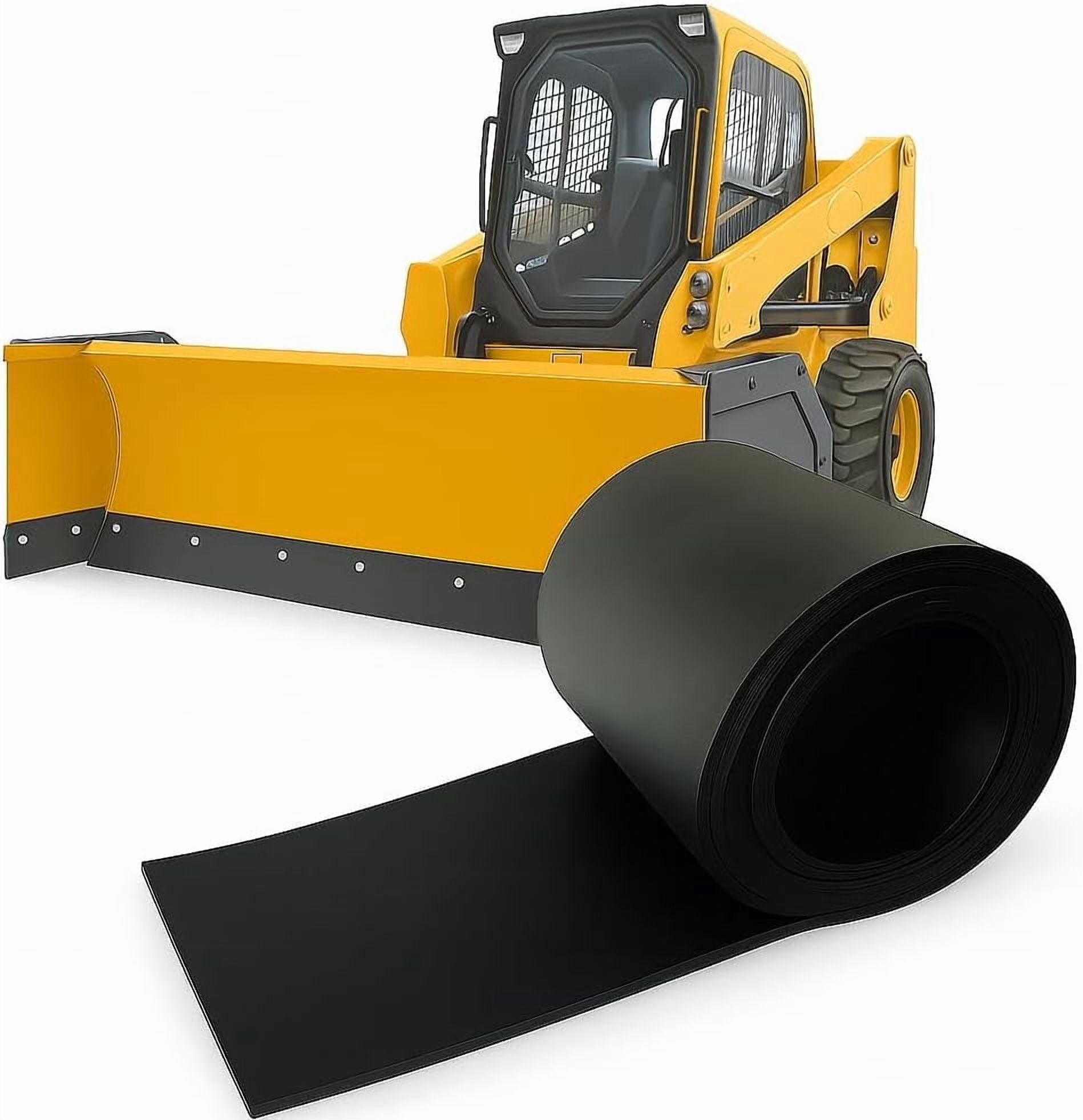 SIMOND STORE - Rubber Snow Plow Cutting Edge – Heavy Duty 96" x 8" x 0. ...