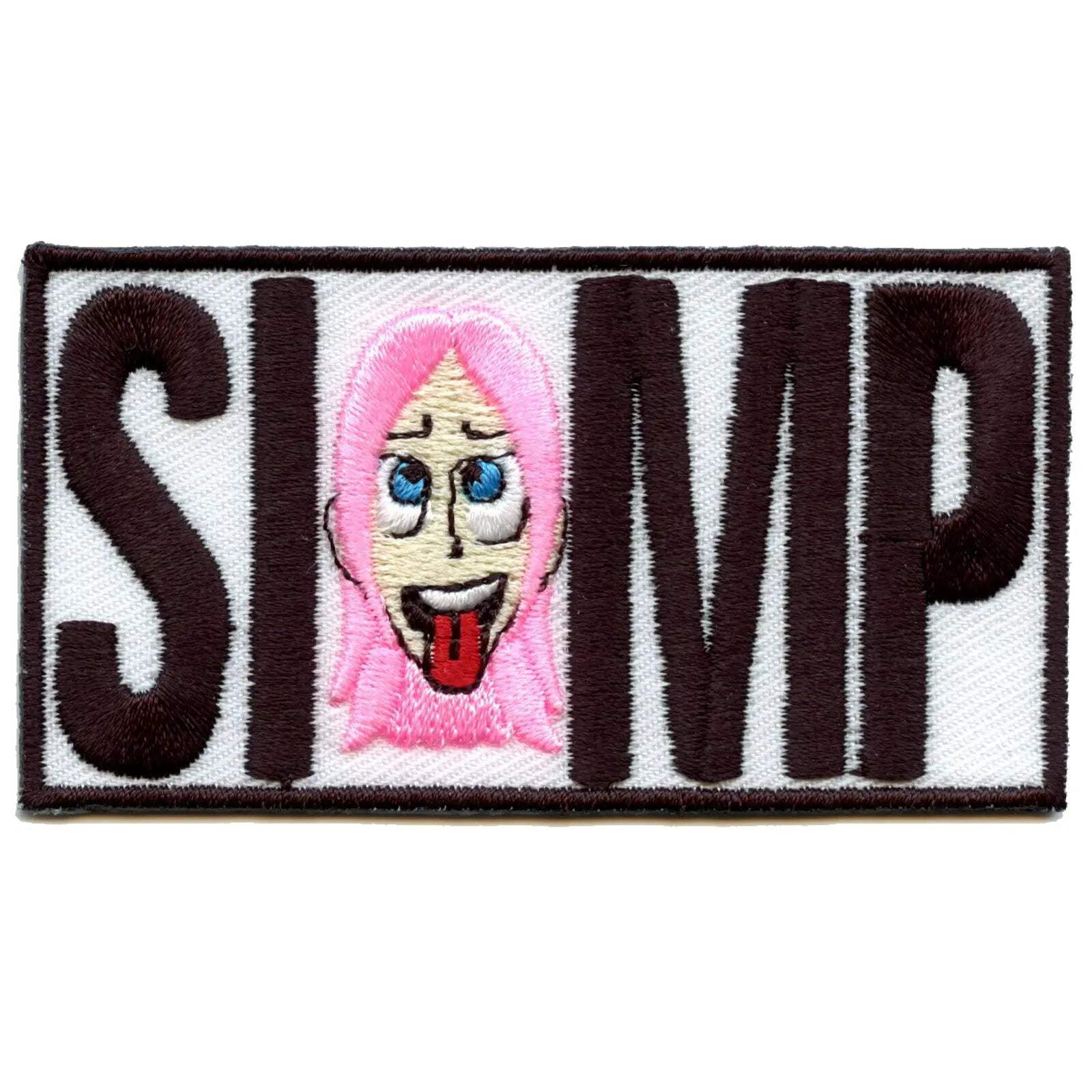 SIMP With Anime Girl Embroidered Iron On Patch - Walmart.com