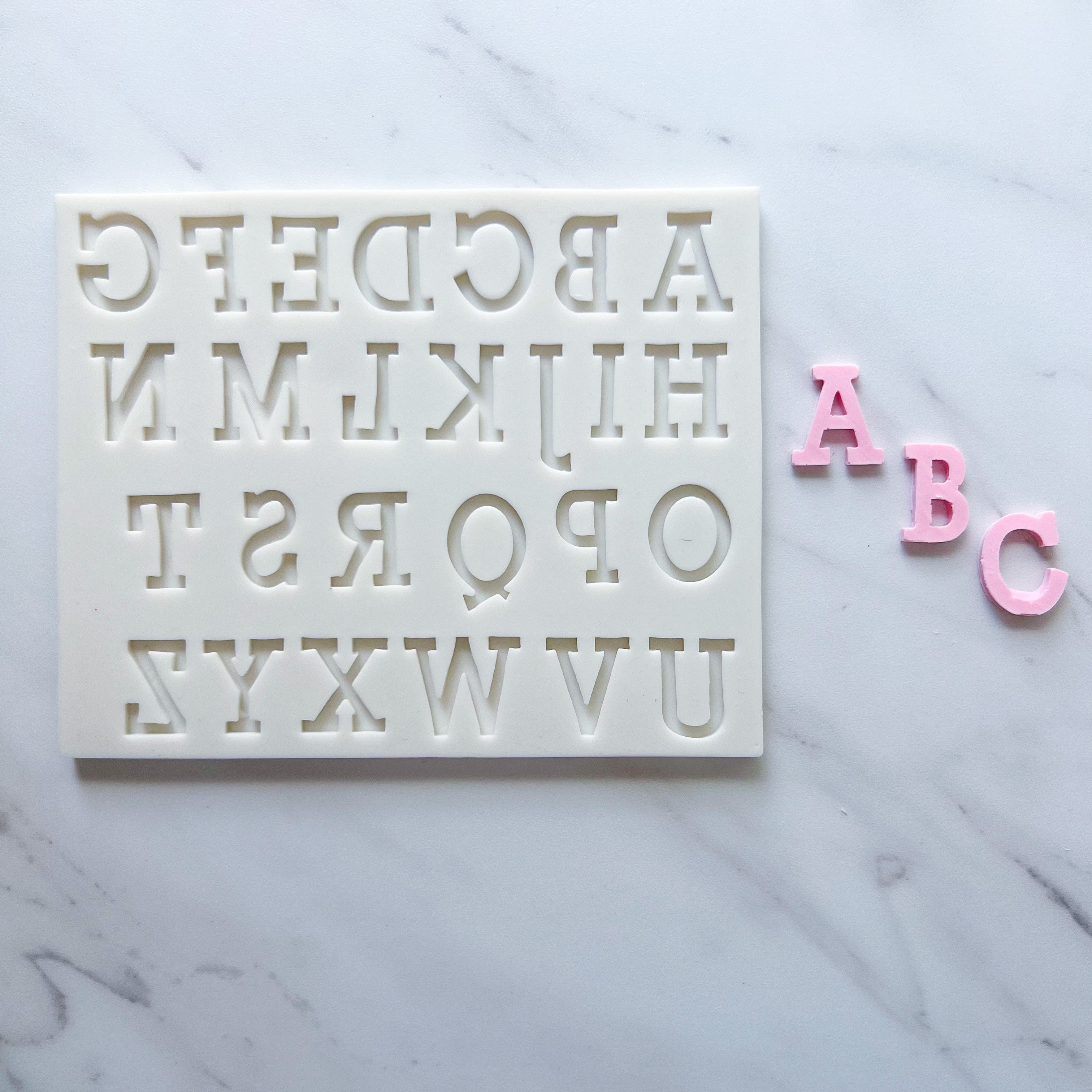 SIMPLE ALPHABET MOLD (UPPERCASE) - Walmart.com
