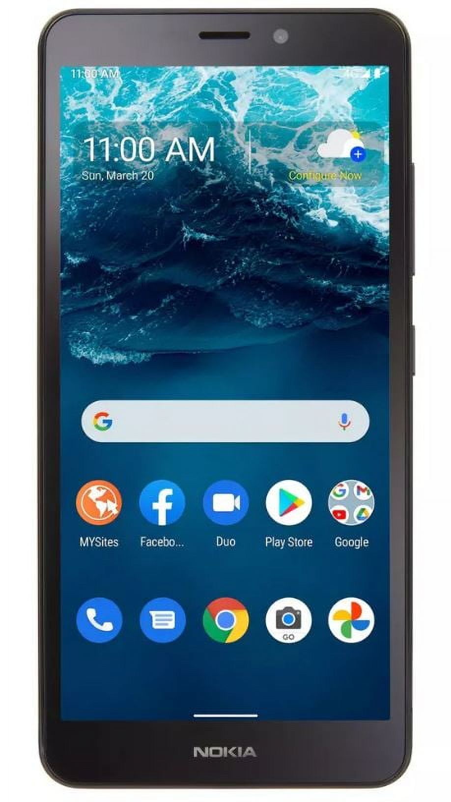 SIMPLE Mobile Nokia C100 32GB Smartphone (Simple Mobile), Blue ...