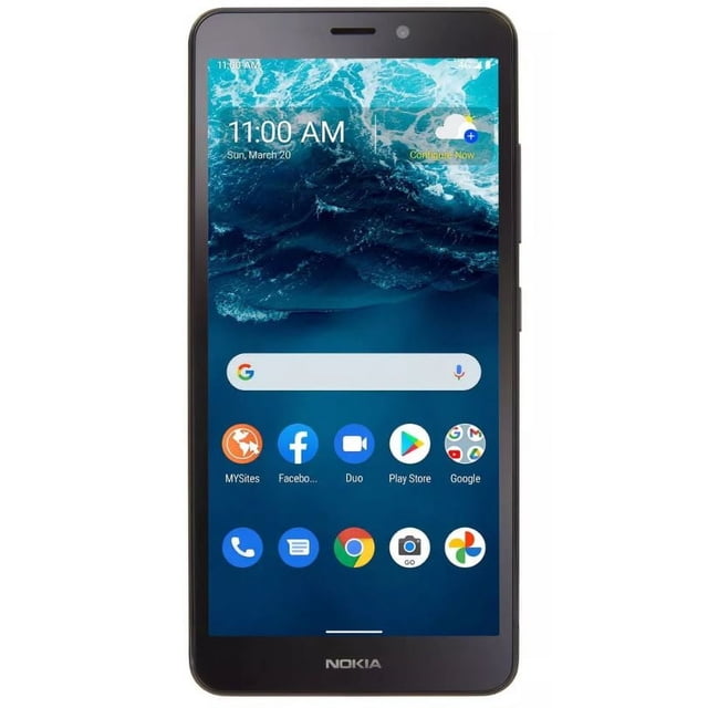 SIMPLE Mobile Nokia C100 32GB Smartphone (Simple Mobile), Blue ...