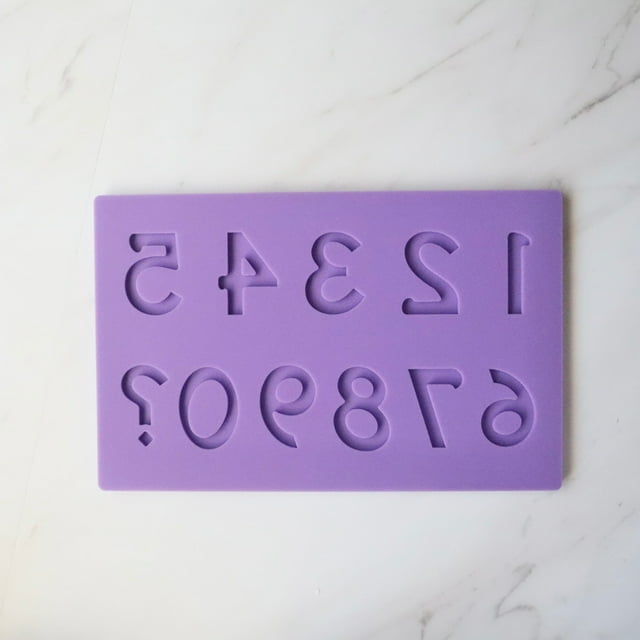 SIMPLE NUMBER MOLD - Walmart.com