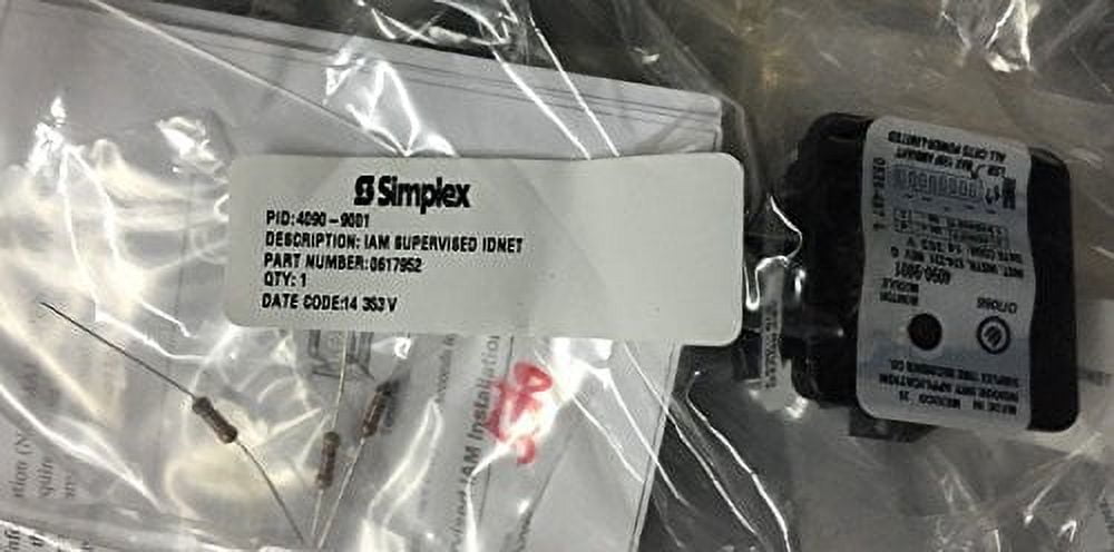 SIMPLEX 4090-9001 - Mounted in Thermoplastic Housing - Walmart.com