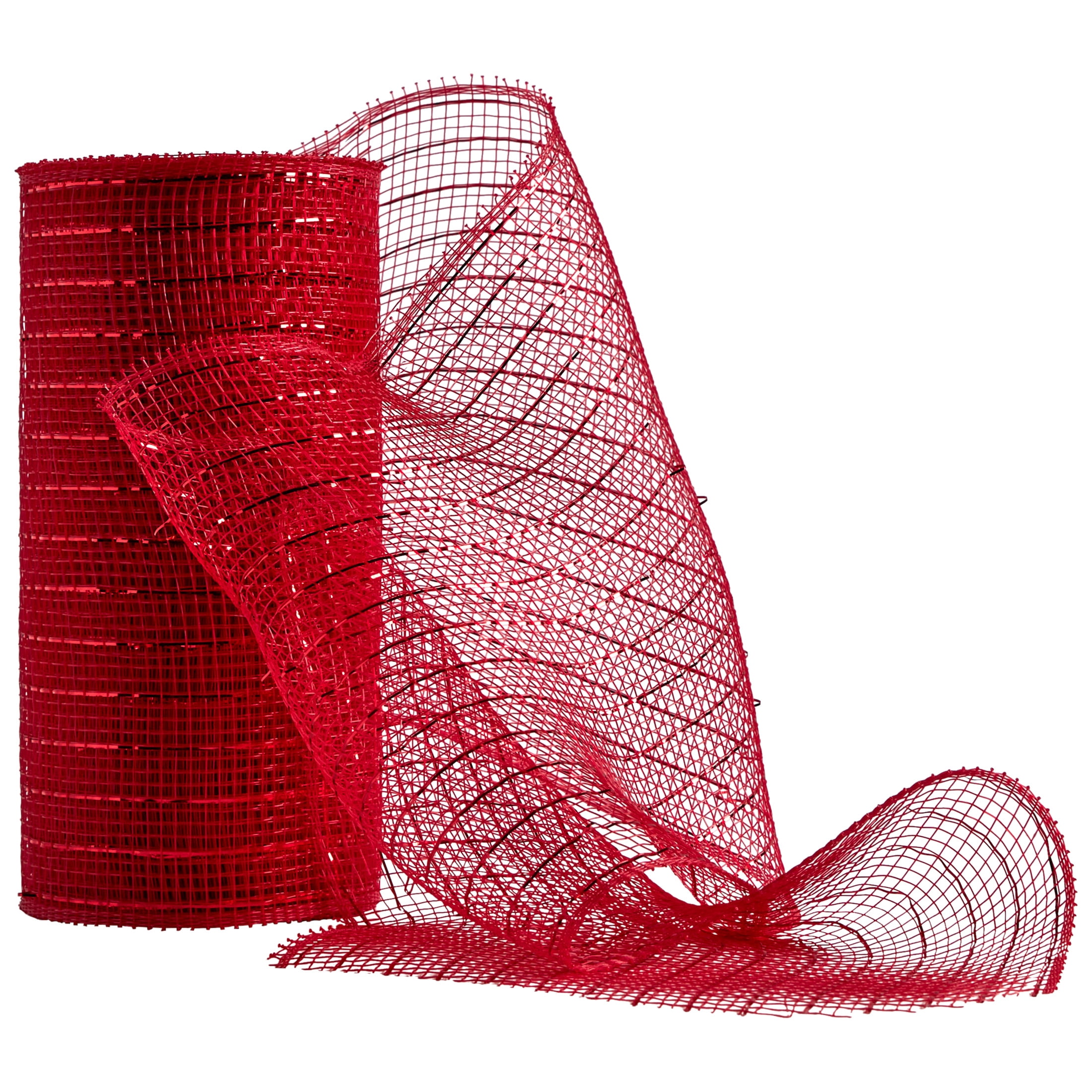 Simplicity mesh red 5.5in 10 yard, prefect for wreaths and decorating ...