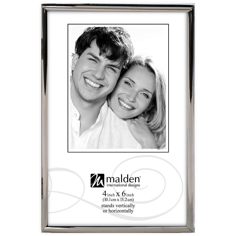 SIMPLICITY SILVER 4x6 frame - 4x6 - Walmart.com