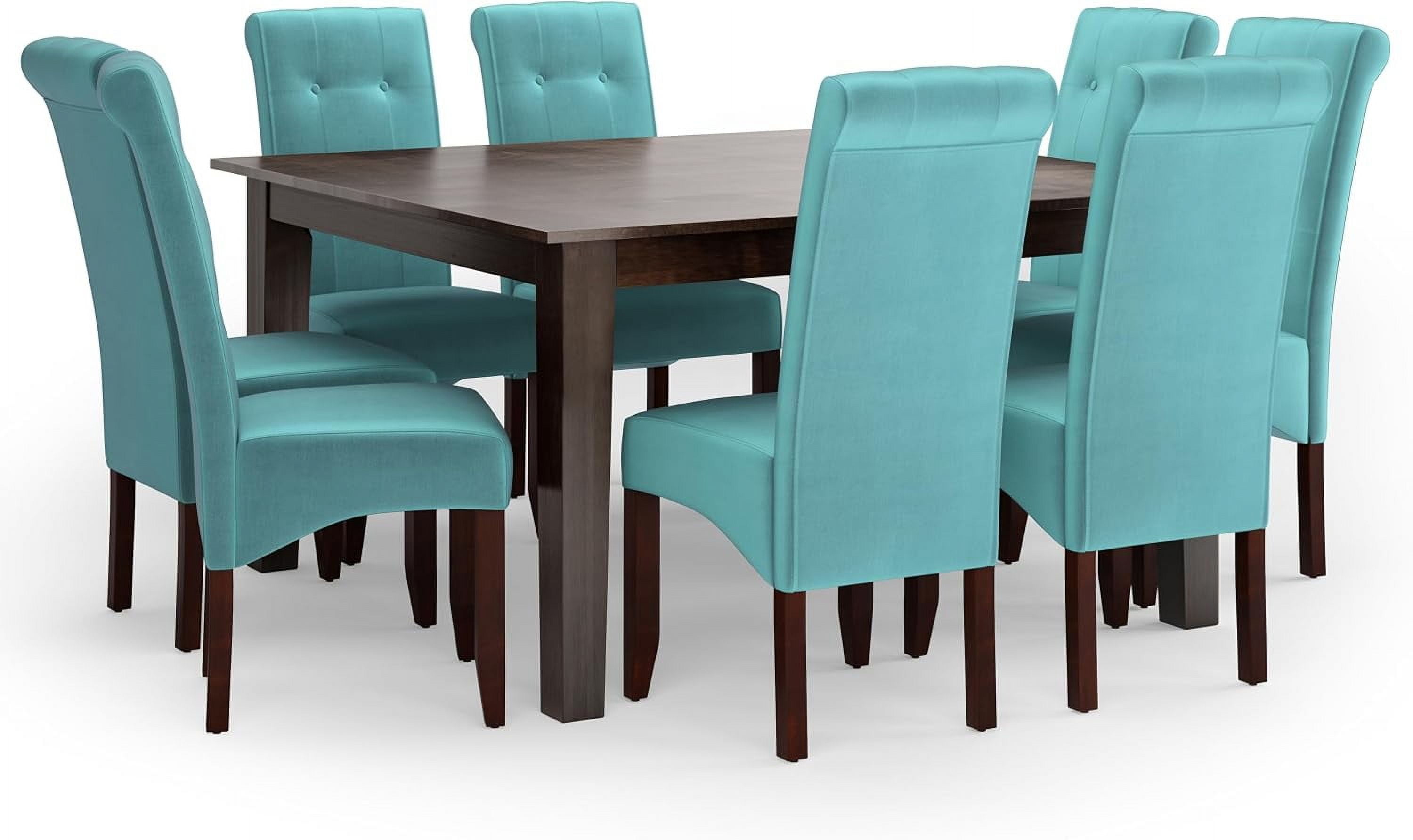 SIMPLIHOME Cosmopolitan Parson Dining Chair (Set of 2), Satin Cream ...