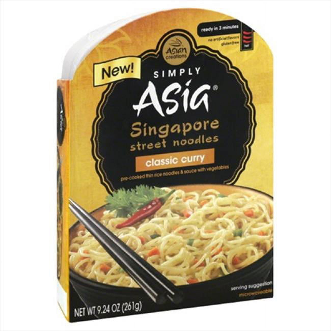 SIMPLY ASIA NOODLE CLSSC CURRY-9. 24 OZ -Pack of 6 - Walmart.com