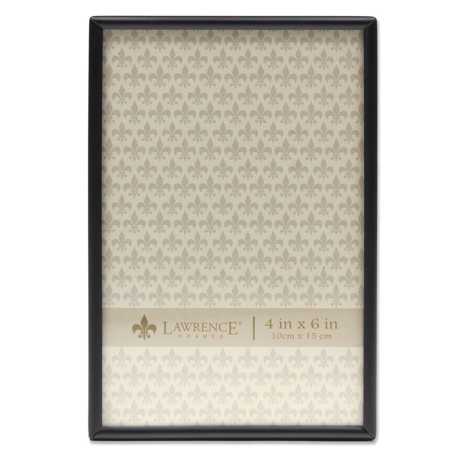 SIMPLY Matte-BLACK Aluminum 4x6 frame - 4x6 - Walmart.com