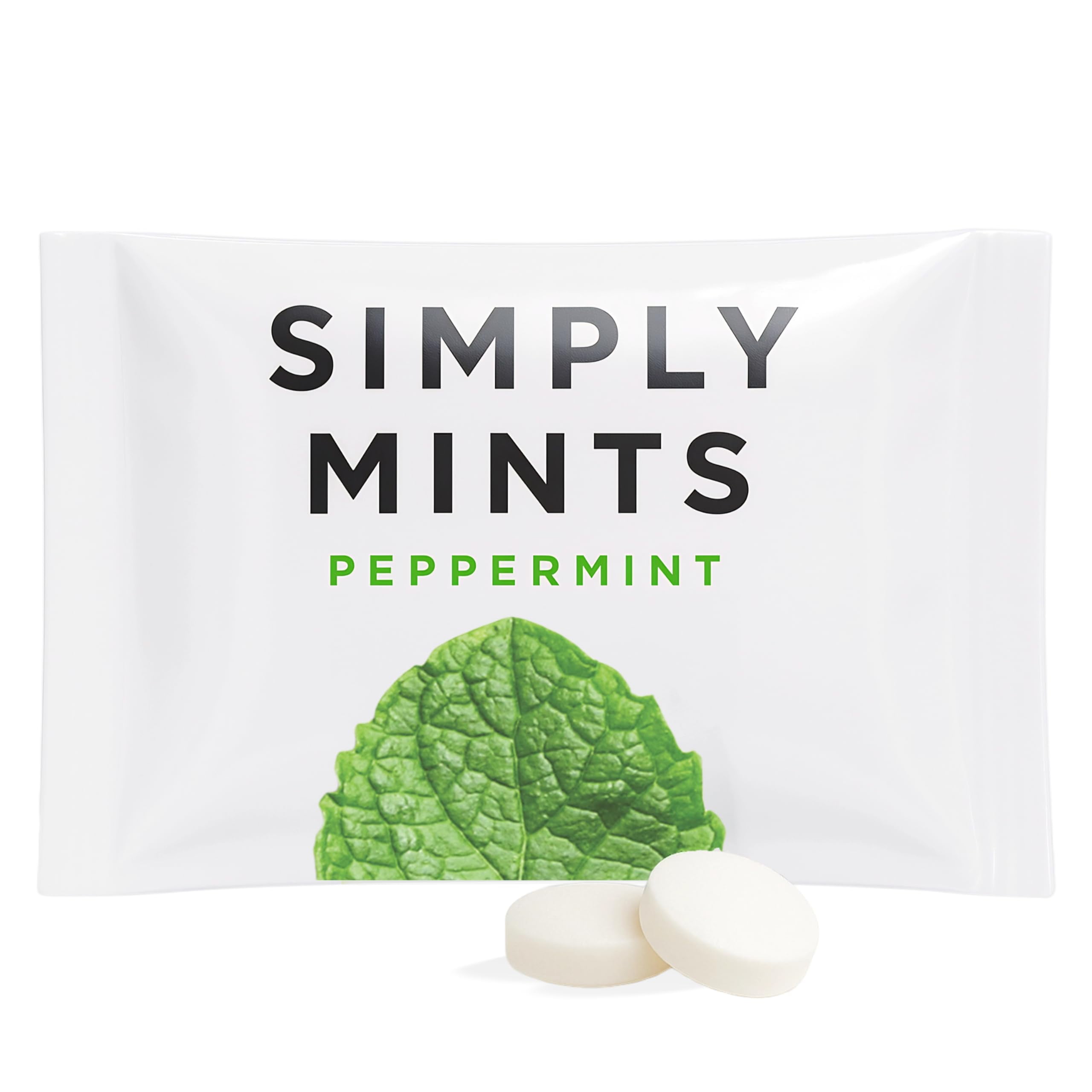 SIMPLY Peppermint Breath Mints, ESF27 Individually Wrapped for On-The ...