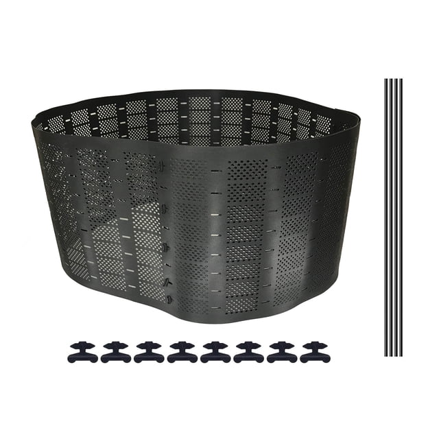 SIMPO 300 Gallon Composter Expandable Backyard Outdoor Compost Bin Easy ...