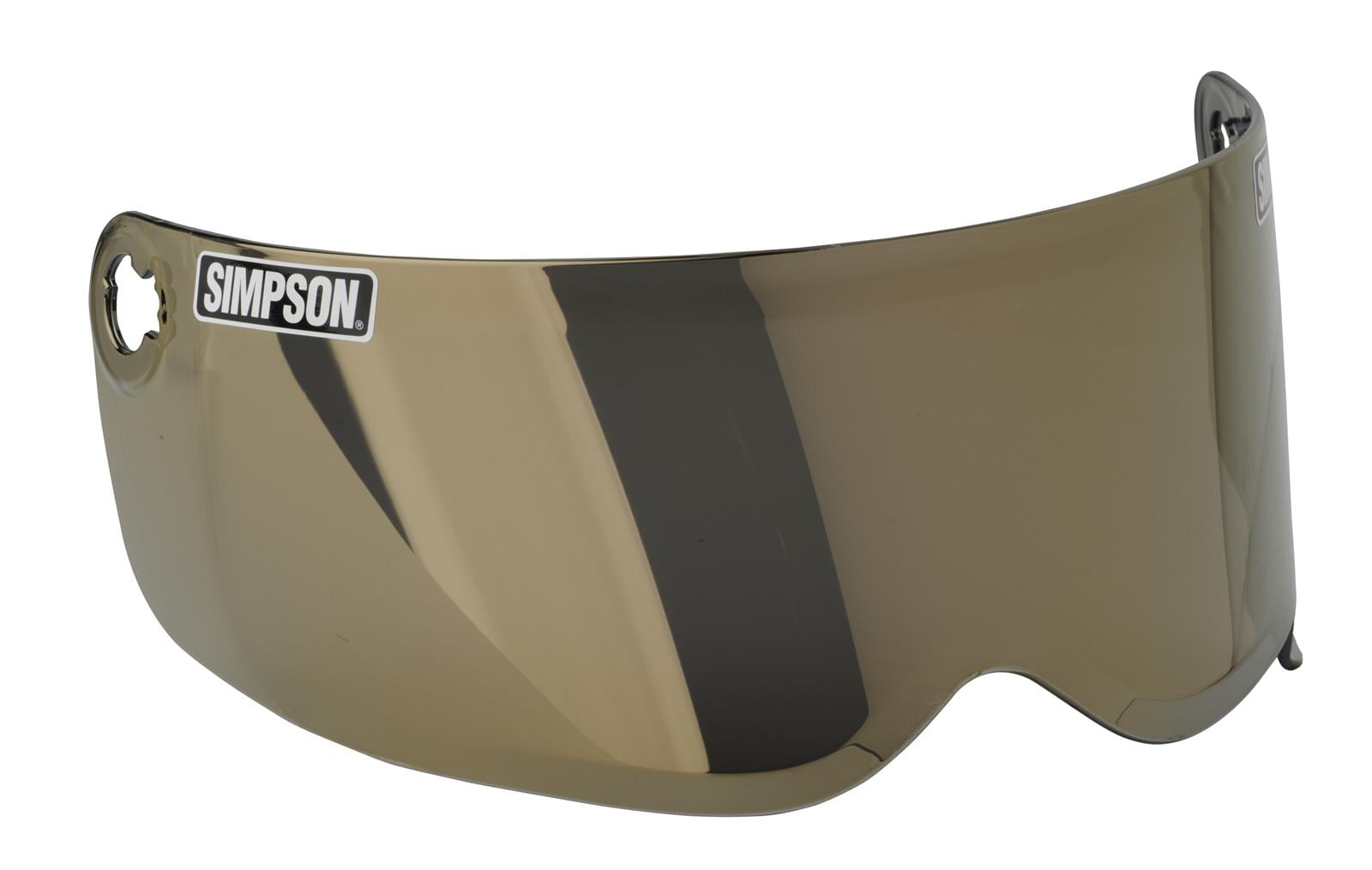 SIMPSON 89206MBC Outlaw Bandit Helmet Shield Gold Mirror For 2017 ...
