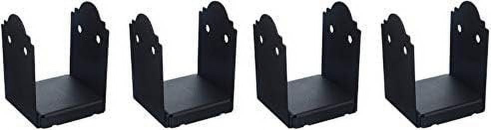 SIMPSON STRONG TIE DSAEL36 6X6 Blk Zmax Post Base, 6" x 6" 4-Pack ...